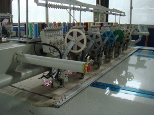 Sequin Embroidery Machine which Embroider on Garments