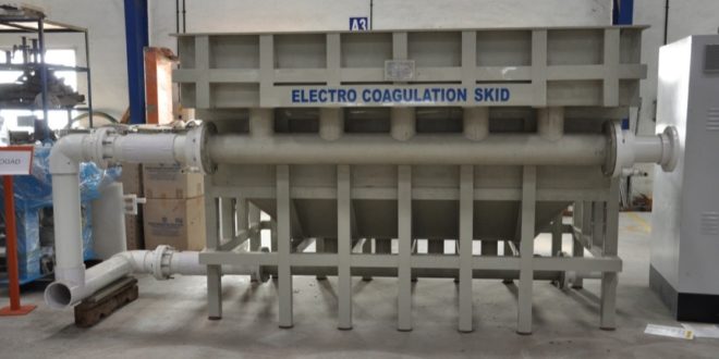 What is Electrocoagulation Water Treatment System Tank?