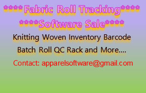 Barcode Enabled Fabric Roll Tracking System Software Sale