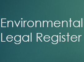 What is Environmental Legal Register
