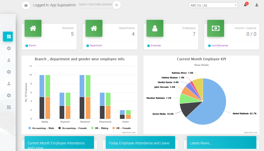 Human Resources Management Software for your business need.